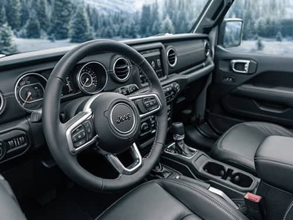 Jeep® Wrangler Interior - Available Heated Seats & More